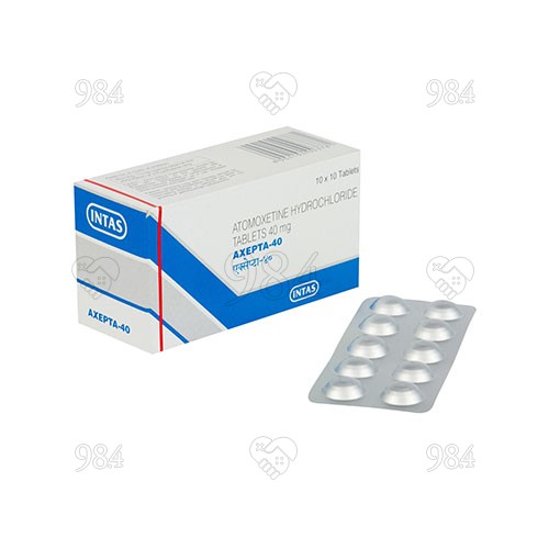 Axepta 40mg 100 tablets, Intas - 98.4 Online
