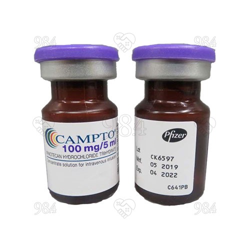Campto 100mg Injection, Pfizer - 98.4 Online