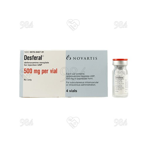 Desferal 500mg 1s, Novartis - 98.4 Online