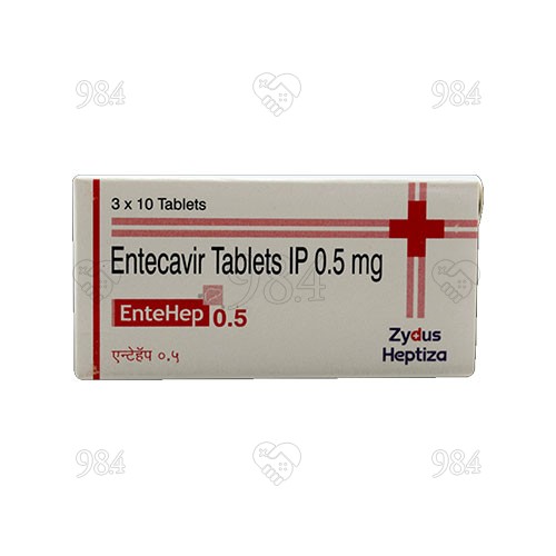 Entehep 0.5mg 30s Tablet, Zydus Cadila - 98.4 Online