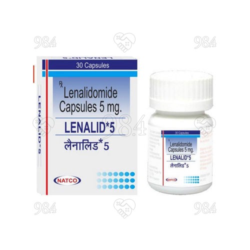 Lenalid 5mg 30 Capsule, Natco - 98.4 Online
