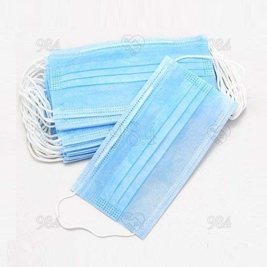 Non Woven Elastic Ear-Loop Disposable Surgical Mask (100 pieces) - 98.4 ...