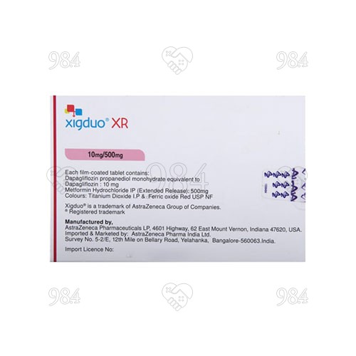 Xigduo XR 10mg/500mg 28 Tablet - 98.4 Online