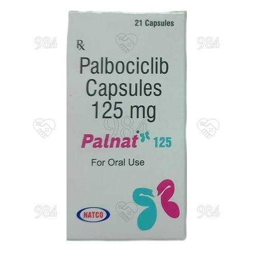 Palnat 125mg 21 Capsule, Natco - 98.4 Online