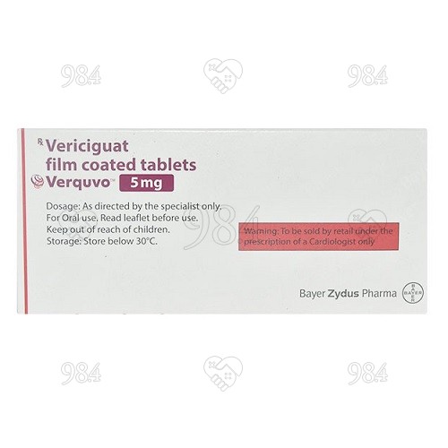 Verquvo 5mg Tablet, Bayer Zydus - 98.4 Online